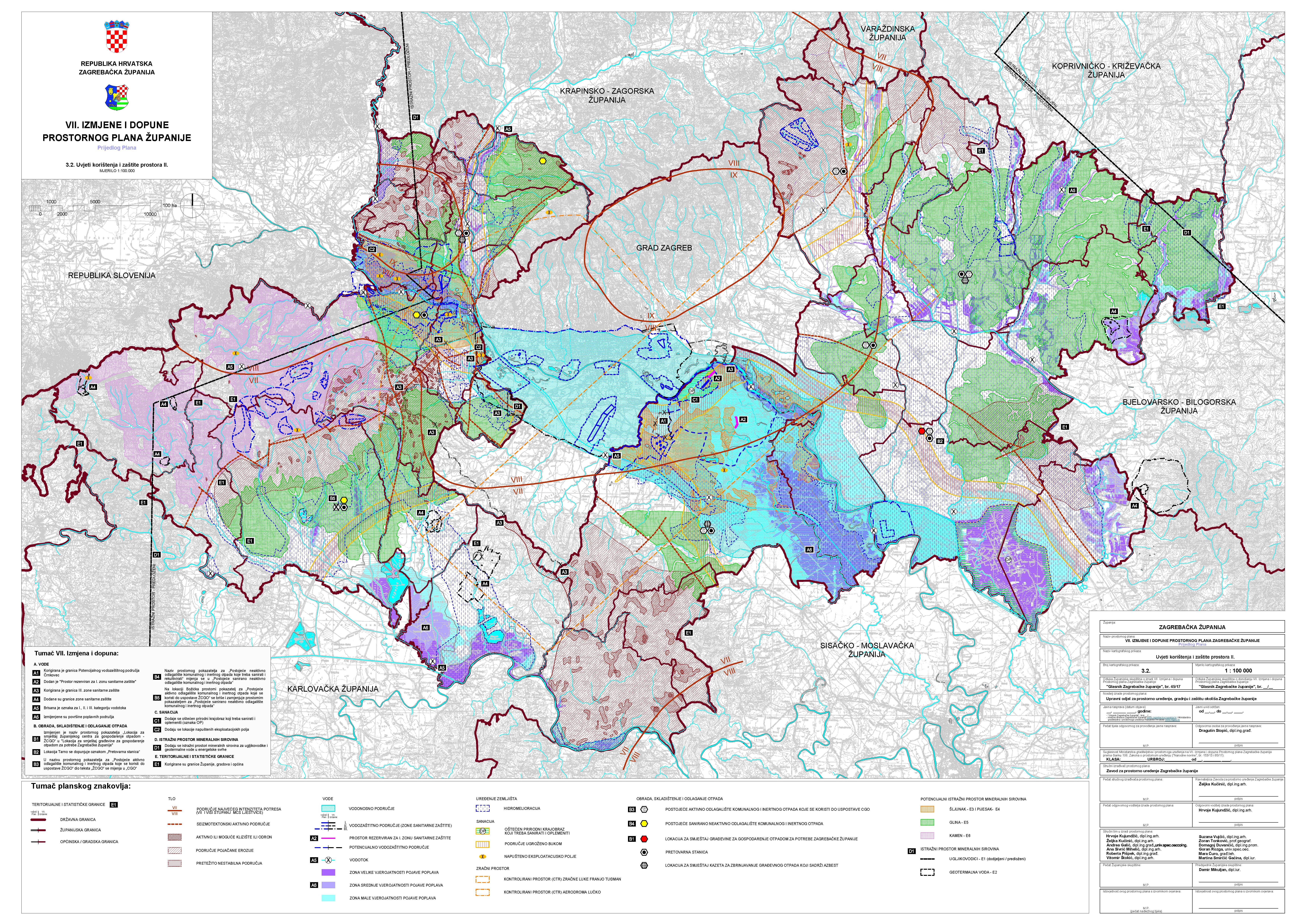 PRIJEDLOG VII. IZMJENA I DOPUNA PROSTORNOG PLANA ZAGREBAČKE ŽUPANIJE
